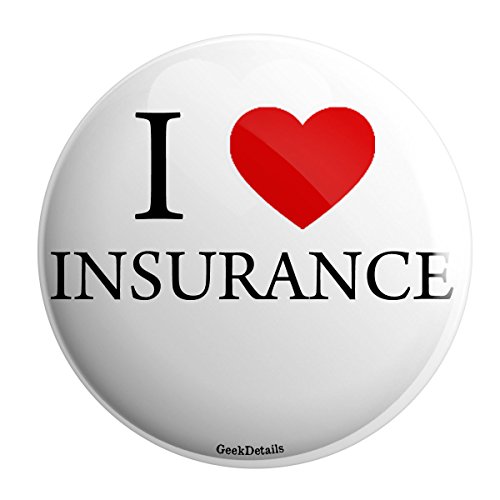 I Love Insurance Pinback Button Apparel Accessories Clothing ...