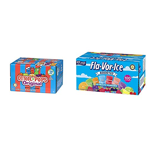 Otter Pops Ice Pops – Gluten & Fat Free Ice Pops, Delicious Frozen ...