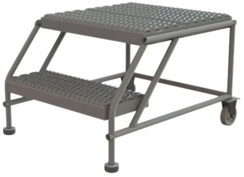 Tri-Arc WLWP022424 2-Step Forward Descent Mobile Steel Work Platform ...
