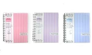 Amazon.com : Carolina Pad Pearl Stripe Ideal 3-Subject Notebooks, 8.625 ...