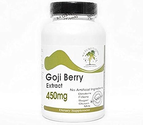 Amazon.com: Goji Berry Extract 450mg ~ 180 Capsules - No Additives ...