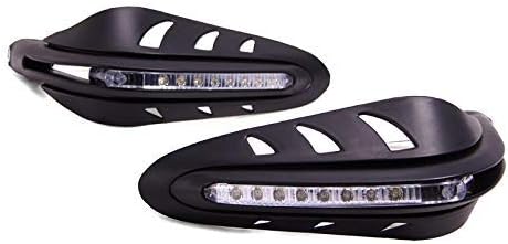 Motorbike Integrated LED Handguards with Indicators Turn Signals for ...