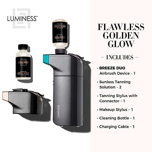 LUMINESS BREEZE DUO TANNING AIRBRUSH SYSTEM, Gradual Tan – Self Tanner ...