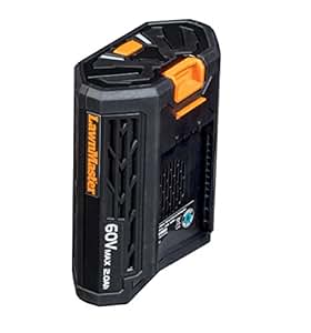 Amazon.com: LawnMaster 60V 2.0Ah Replacement Battery (60LB2021-s ...