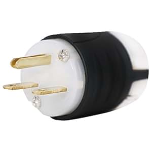 6-15P Plug - NEMA Straight Blade 15 Amp, 250V Power Cord Plug ...