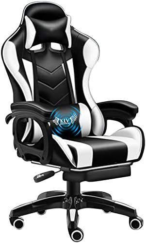 Gaming Chair Racing Style Office Chair Ergonomic Adjustable High Back ...