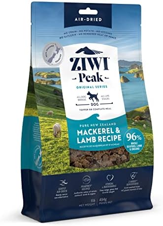 ZIWI Peak Air-Dried Dog Food – All Natural, High Protein, Grain Free and Limited Ingredient with ...