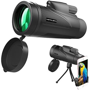 Amazon.com : Monocular Telescope, 10X42 Dual Focus Prism Film Optics ...