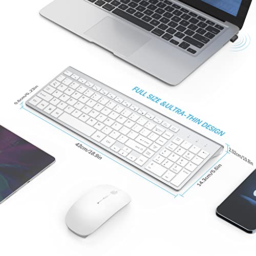 Wireless Keyboard And Mouse Combo Gamcatz 2 4g Ultra Thin Compact Keyboard And Silent Type C