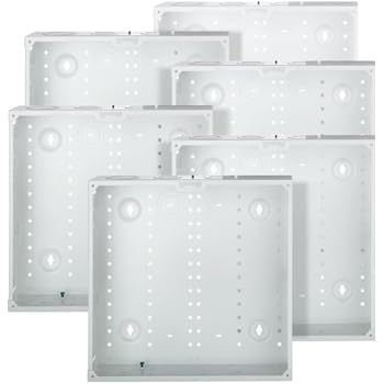 Amazon.com: Leviton 47602-24E Media Versatile Panel Enclosure for low ...