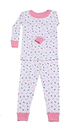 Amazon.com: New Jammies Girls' Organic Cotton Snuggly Pajamas: Clothing