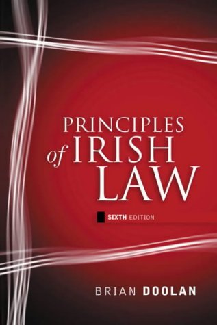 Principles of Irish Law: Doolan, Brian: 9780717134885: Amazon.com: Books