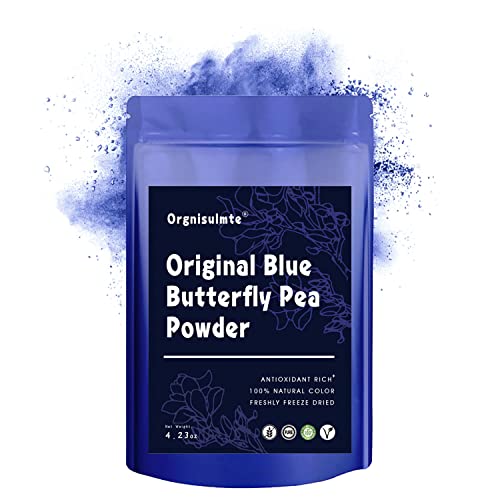 Orgnisulmte Original Blue Butterfly Pea Powder Premium Blue Matcha Tea ...