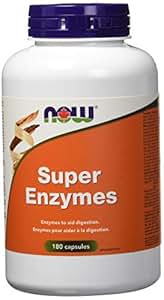 NOW Super Enzyme Capsules, 180 Count: Amazon.ca: Health & Personal Care