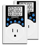 Timer Outlet, Nearpow Multifunctional Infinite Cycle Programmable Plug ...