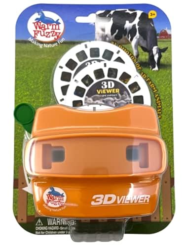 WARM FUZZY Toys 3D Viewfinder (Farm) - Viewfinder for Kids & Adults ...