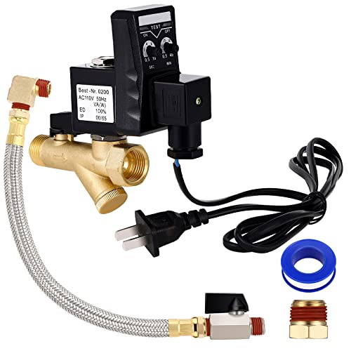 Mua Electronic Drain Valve and Tank Drain Valve Assembly Kit with ...