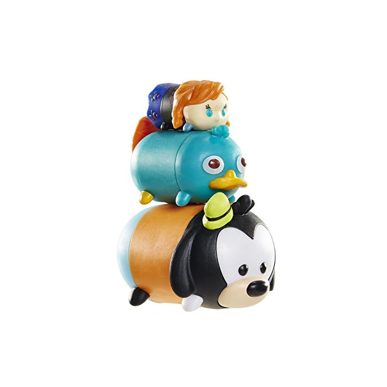 Tsum Tsum 3-Pack Figures: Goofy/Perry/Anna | iDisneyplus - Amazing ...