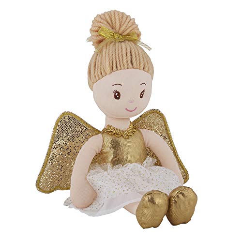 Stephan Baby Plush Angel Doll, Gold Wings in Oman | Whizz Plush Figures