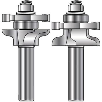 MLCS Stacked Rail and Stile Router Bit - Traditional Profile - One ...