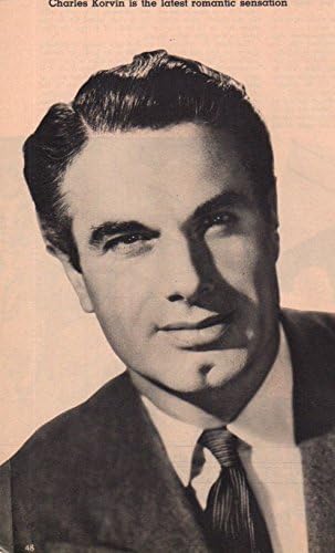 Amazon.com: Charles Korvin original clipping magazine photo 1pg 5x8 # ...