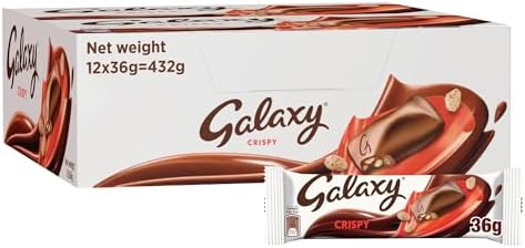 سعر Galaxy Crispy Chocolate 36 g , Moments of Pleasure with Galaxy ...