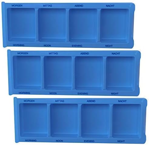Medikamentendispenser Medi-Inn Tablettenbox Pillenbox Tages - Dispenser ...
