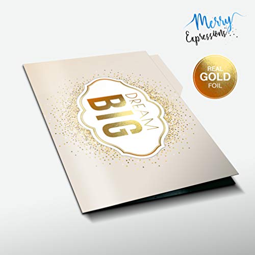 Gold File Folders Set - 14 Colored 9.5" x 11.5" Letter Size Decorative ...