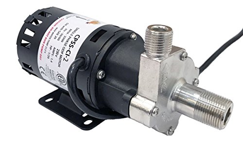 CHUGGER PUMP CPSS-CI-2 Stainless Steel 230 Volt Center Home Brewing ...