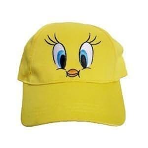 Amazon.com: Yellow Tweety Bird Adjustable Hat - Tweety Bird Baseball ...