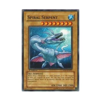 Amazon.com: Yu-Gi-Oh! - Spiral Serpent (5DS1-EN007) - 5Ds Starter Deck ...