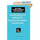 Amazon.com: Developing and Validating Rapid Assessment Instruments ...