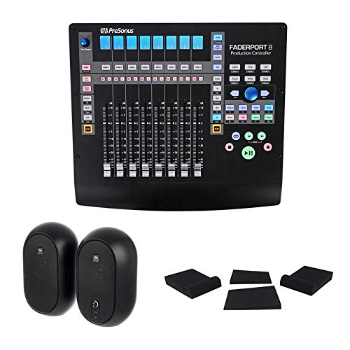 PRESONUS FADERPORT 8 USB 8-Channel Mix Production DAW Controller+JBL ...