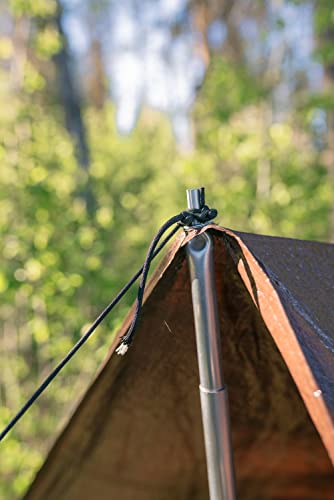 Stansport Aluminum Telescoping Tent Poles Push-Button Lock (254 ...