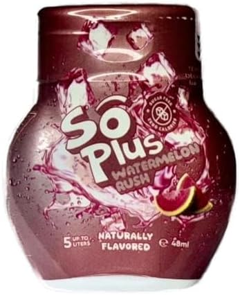 سعر So Plus Liquid Water Enhancer Natrually Flavours, Watermelon, Zero ...