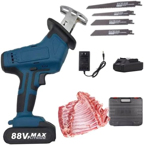 Bone Saw Cordless, 21v Electric Professional Butcher Bone Saw, 0 ...