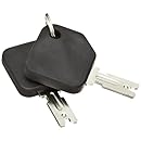Hyster 186304 2 Piece Hyster Forklift Key Set: Amazon.com: Industrial ...