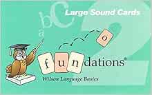 Wilson Language Basics: Fundations Large Sound Cards 2, 9781567782448 ...