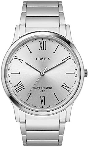 Timex Stainless Steel Analog Silver Dial Men's Watch-Tw000R430 price in ...