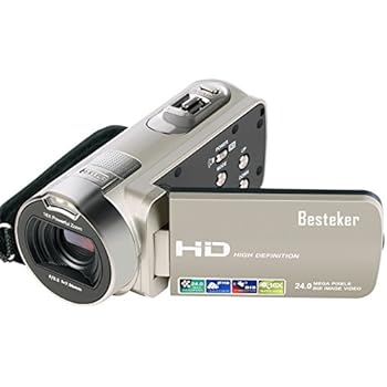 Amazon.com : Kodak Mini Video Camera with SD Card (Grey) : Flash Memory ...