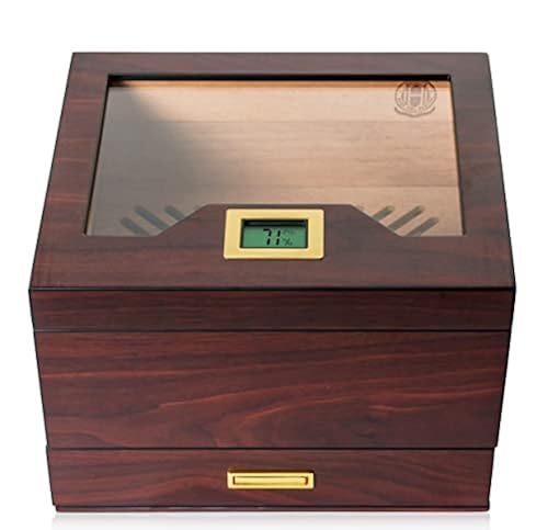 Hugo's Cigar Humidor Box - Cigar Case 35 to 60 Cigars - Antique Box ...