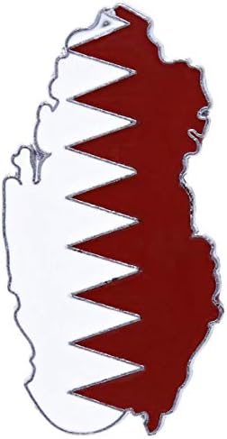 Qatar Flag Car Emblem Sticker price in UAE | Amazon UAE | kanbkam
