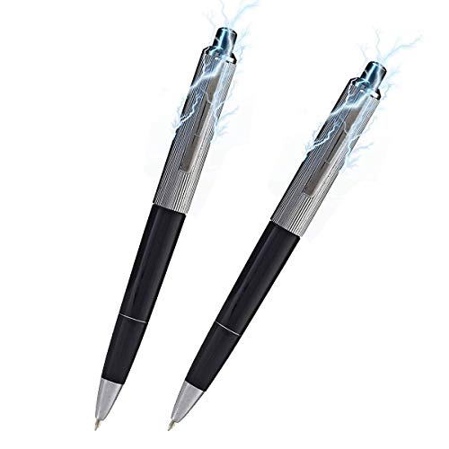 Kicko Electric Shock Pen with Batteries Included - Pack of 2 - Writing ...