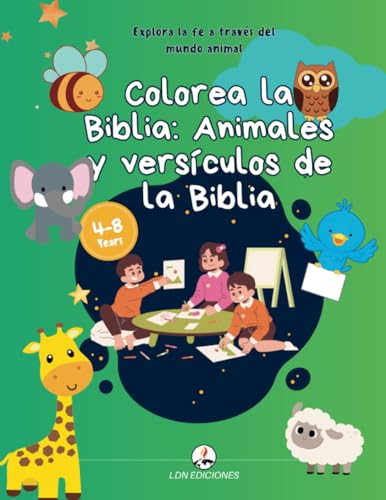 Mua Colorea la Biblia: Animales y Versículos Bíblicos: Libro cristiano ...
