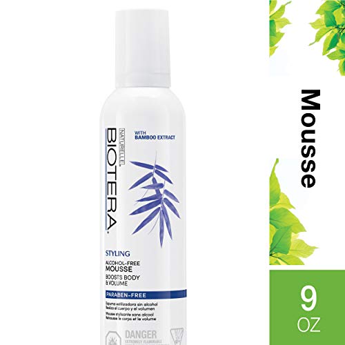 Biotera Styling Mousse Alcohol Free, 9 Fl Oz - Black Hair Information