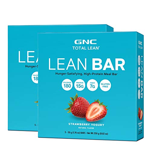 GNC Total Lean | Lean Bar | Supports a Healthy Metabolism | Twin Pack ...