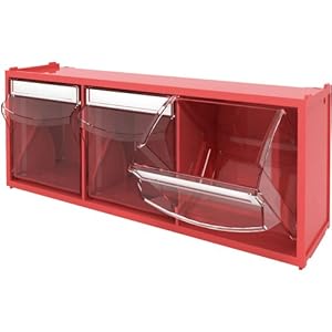 Tilt Box, Modular Van/Garage/Workshop Storage System - 3 Compartment ...