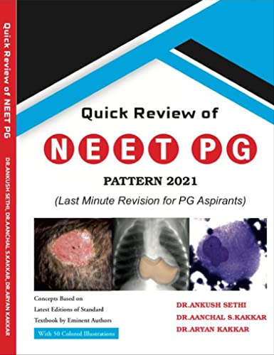 Buy Quick Review NEET PG Pattern 2021 Book Online at Low Prices in ...
