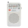 AM FM Radio Portable Best Reception Transistor Radio Longest Lasting ...