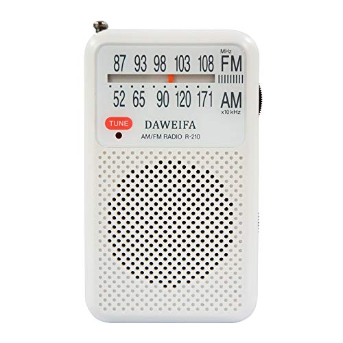 AM FM Radio Portable Best Reception Transistor Radio Longest Lasting ...